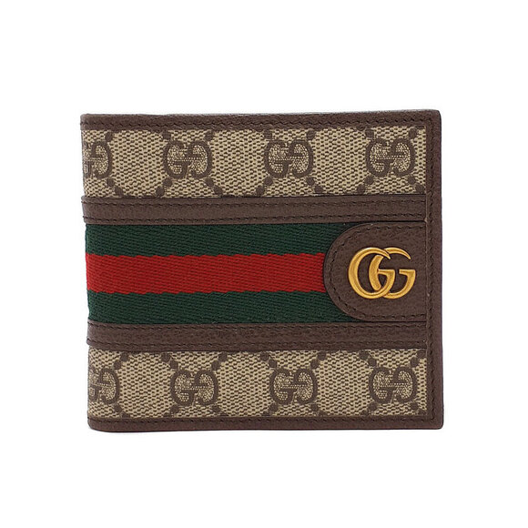 Gucci | Bags | Gucci Ophidia Gg Supreme Coin Wallet Bifold | Poshmark